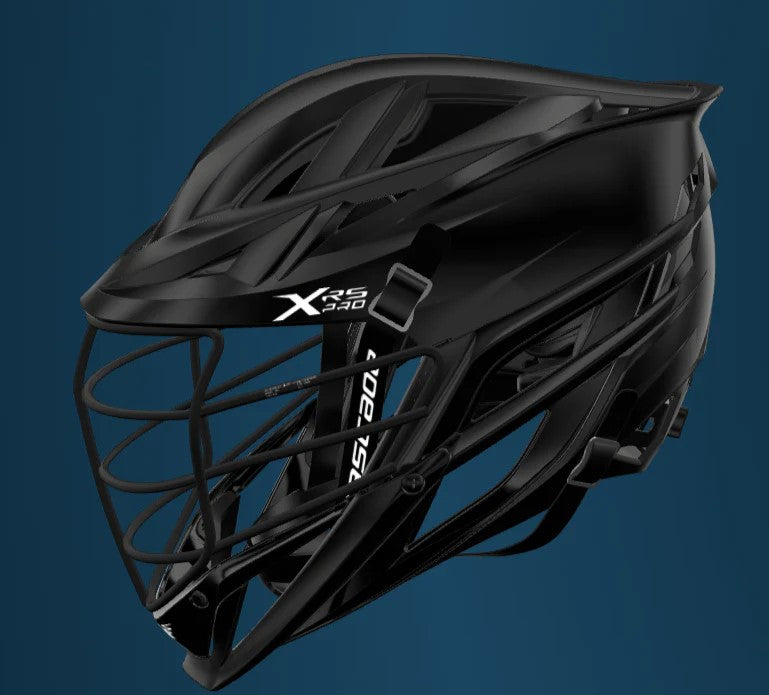 Cascade XRS Pro Graphite Helmet - CUSTOM – The Lax Shack